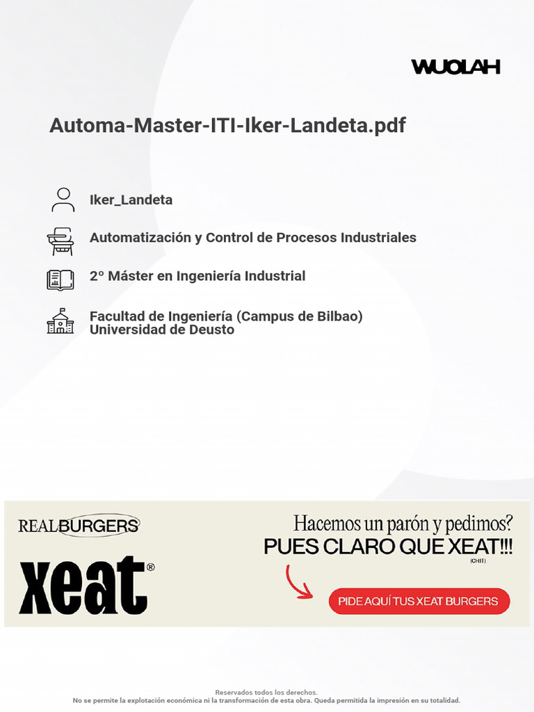 Wuolah Free Automa Master ITI Iker Landeta | PDF | Ingeniería ...