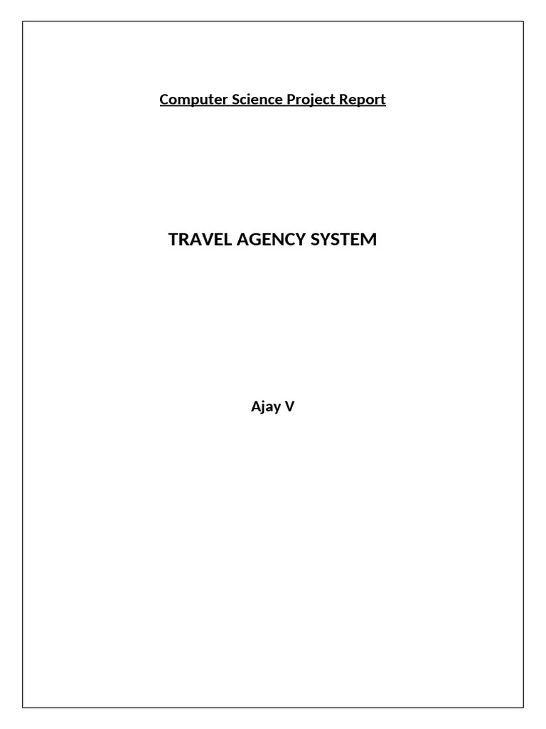 CS_PROJECT_REPORT- Kanak | PDF | Databases | Hotel