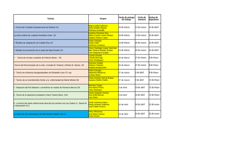 Asesoria Exposicion y Trabajo 1-2025 | PDF