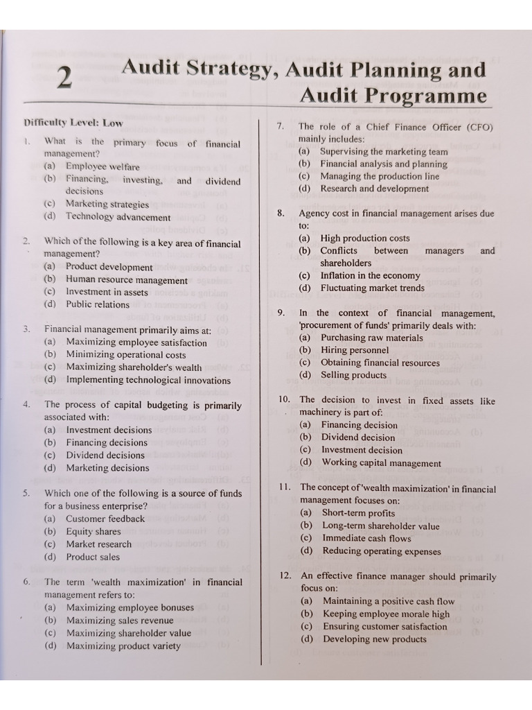 2. Audit Strategy, Audit Planning and Audit Programme _35709659 | PDF