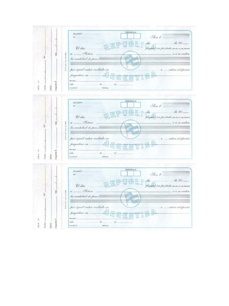 Pagare para Imprimir | PDF