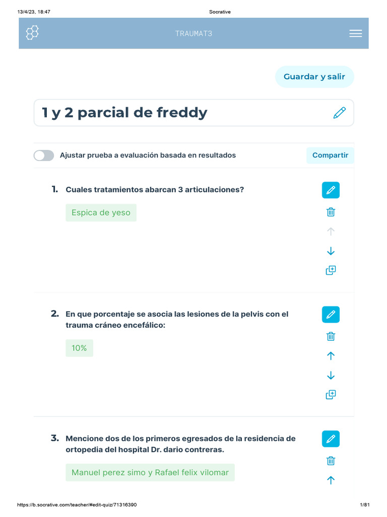 1 y 2 de Freddy | PDF | Tobillo | Rodilla