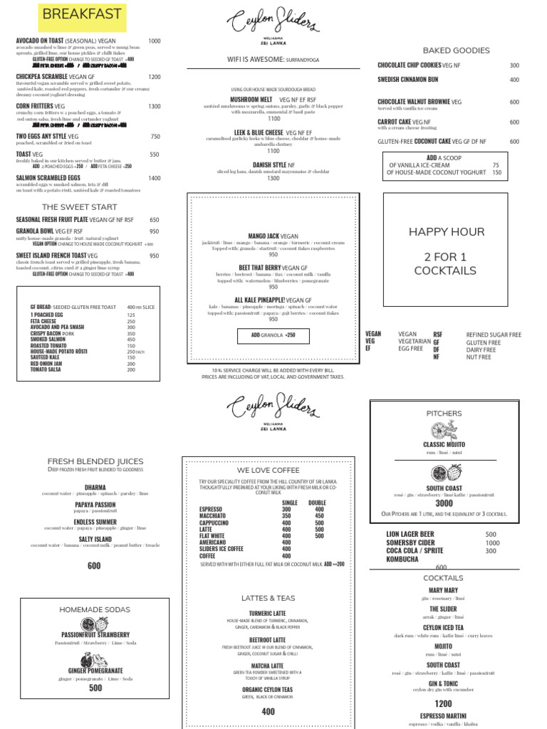 SLIDERS-MENU-20192020-8 | PDF | Hamburgers | Sauce