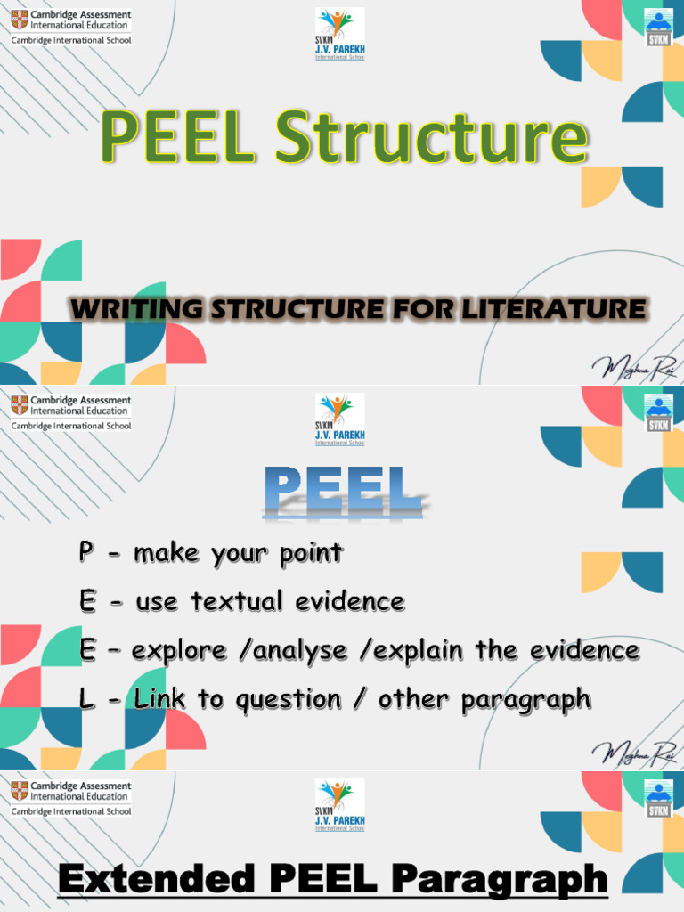 PEEL Structure for Literary Analysis | PDF