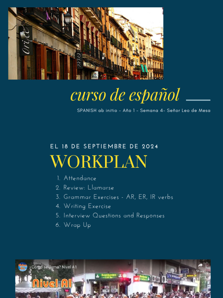 IB_SPANISH_ab_initio_-_Year_1_-_Week_4__-_Sept_18 | PDF