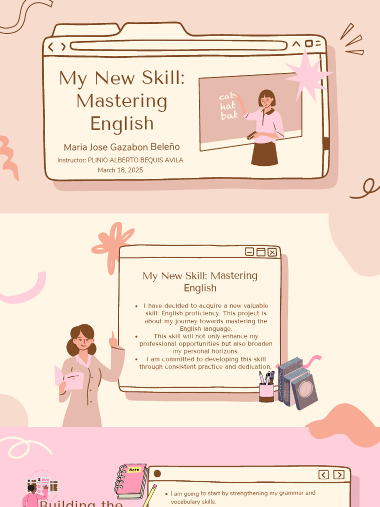 Presentación Mi Nuevo Proyecto (Writing) - AA3-EV01. | PDF | English Language | Vocabulary