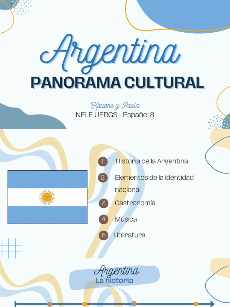 Panorama Cultural - Argentina | PDF