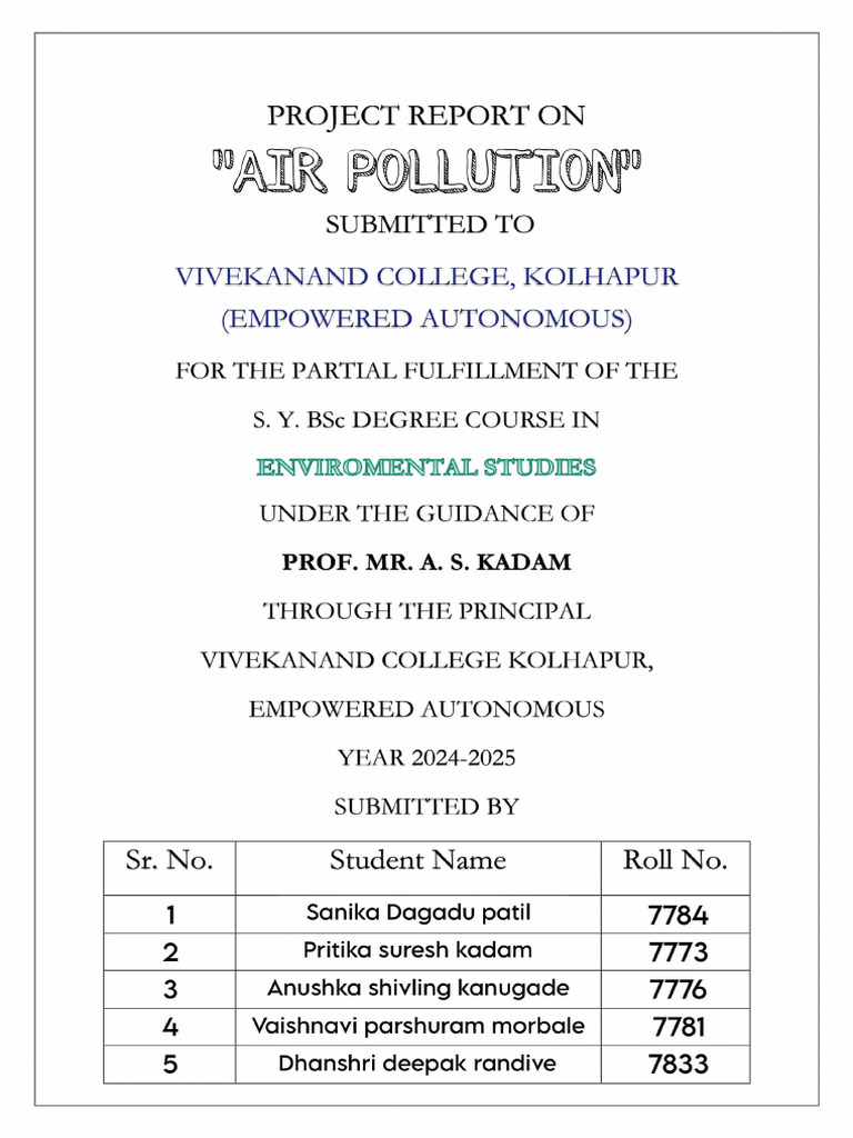 EVs Air Pollution | PDF