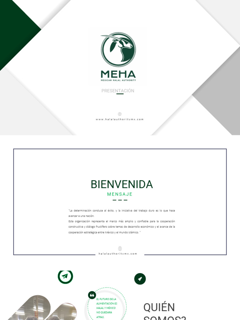 Certificación Halal en México: MEHA | PDF | México | Alimentos