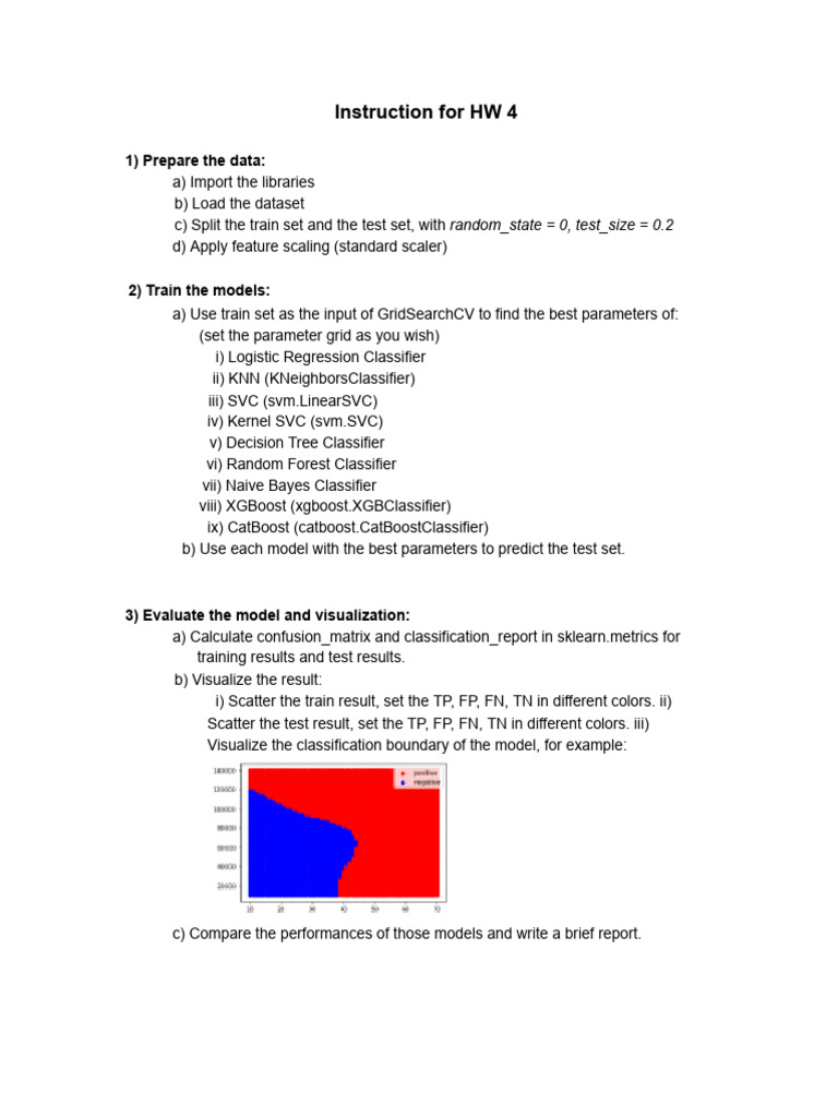 Homework 4 Instruction | PDF