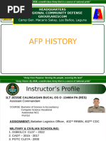 AFP Organization | PDF | Military Organization | Military