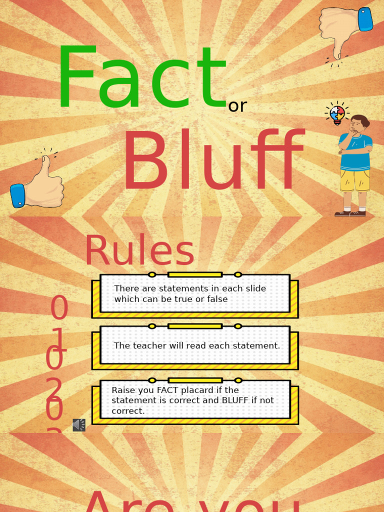ACTIVITY_FACT or BLUFF (3) | PDF