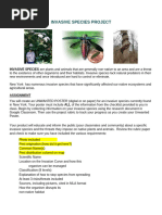 Invasive Species Wanted Poster | PDF | Science & Mathematics