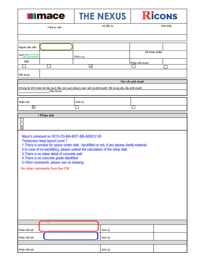 RCS-CN-MA-MST-BB-A00012.V0 - Status C - Temporary Ramp Layout Level L1 | PDF