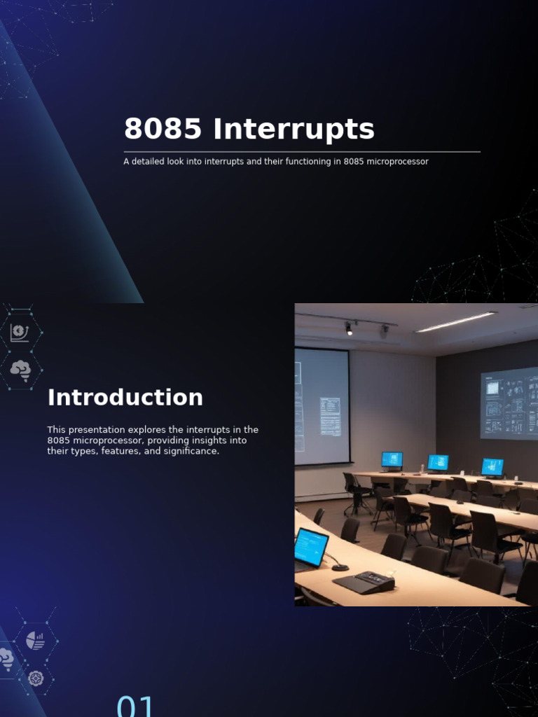 8085 Microprocessor Interrupts Explained | PDF | Message Passing ...