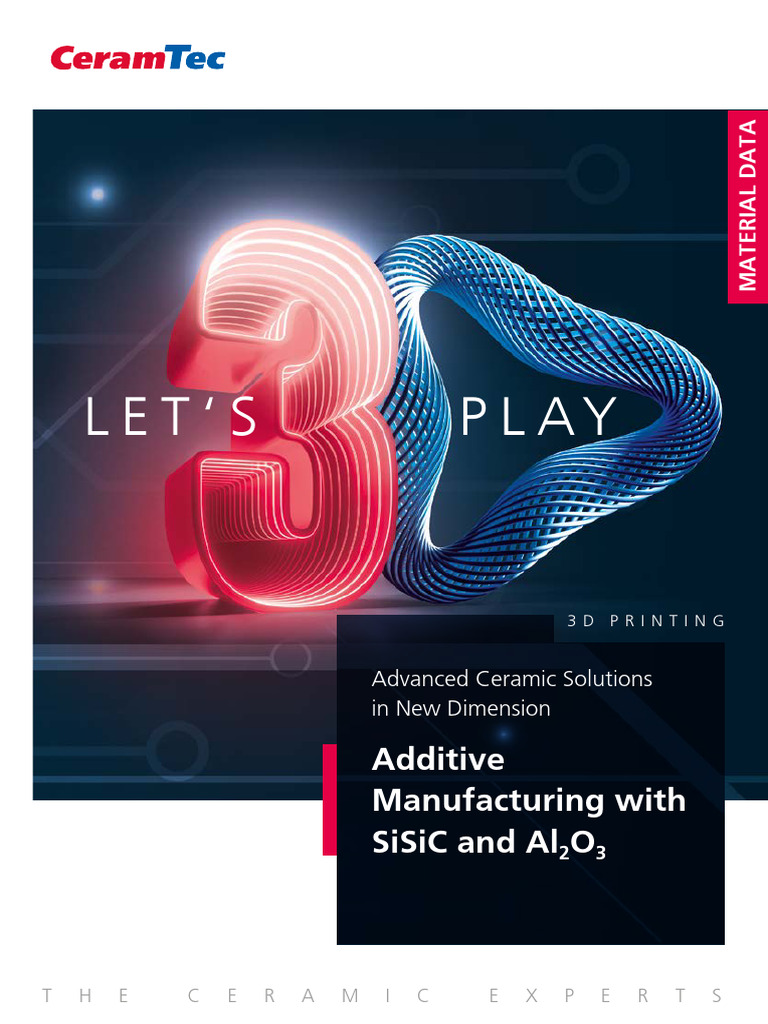 CeramTec Datasheet 3D-Printing 01-2025 | PDF | Aluminium Oxide | 3 D ...
