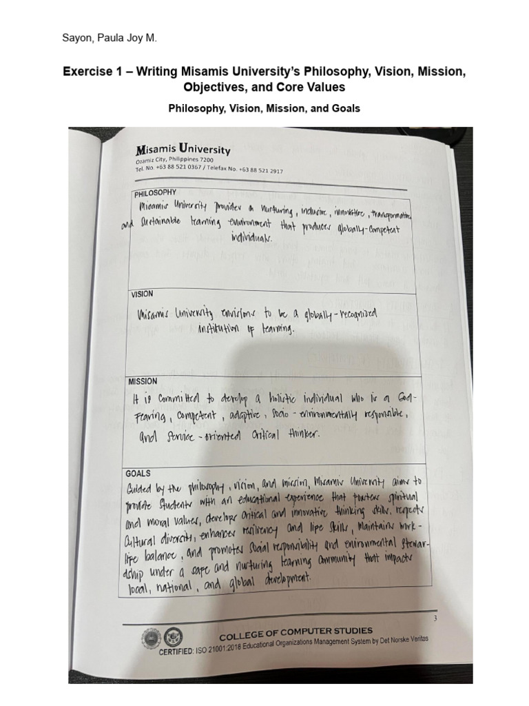 Sayon Exercise1 | PDF