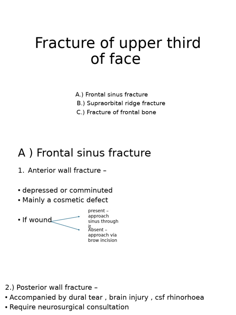 Trauma to face | PDF | Human Nose | Human Anatomy