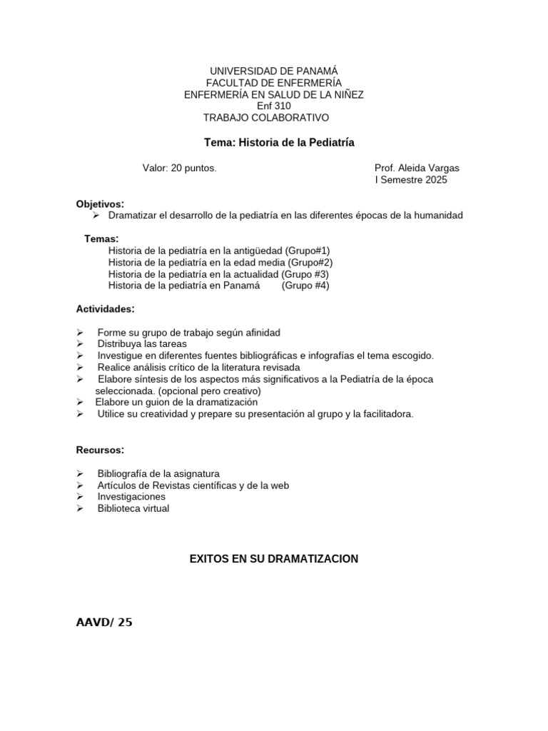 Dramatizacion HX | PDF