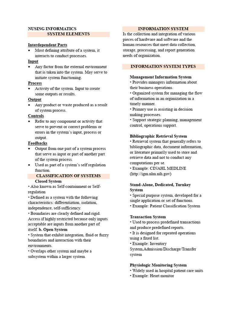 Nusing Informatics Prelim Part 2 | PDF | Databases | Relational Model