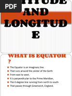 What Is Longitude and Latitude - BBC Bitesize | PDF | Equator | Latitude