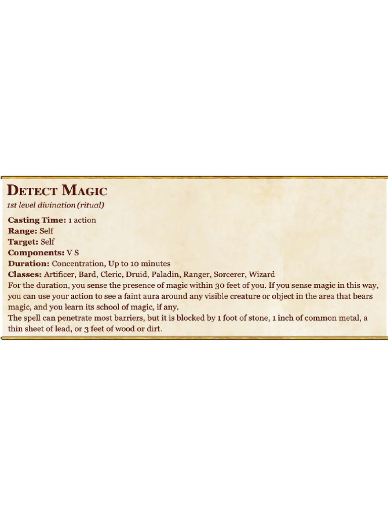 Detect Magic | PDF