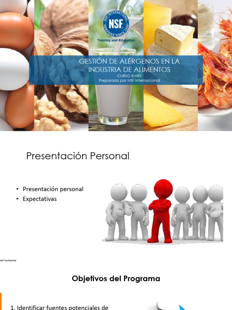 Nsf017-Manual-Alergenos-8h-Rmg300519 MLV | PDF | Alergia | Alergia a la comida