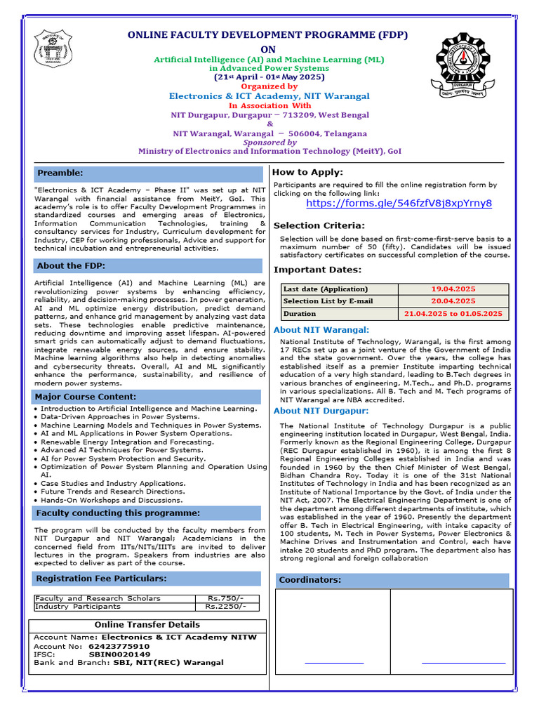FDP Edited Single Page Updated-1 | PDF | Artificial Intelligence ...