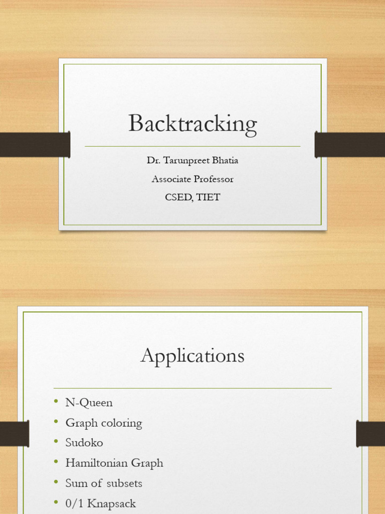 Backtracking Part-1 (Nqueen) | PDF | Computer Programming | Discrete Mathematics