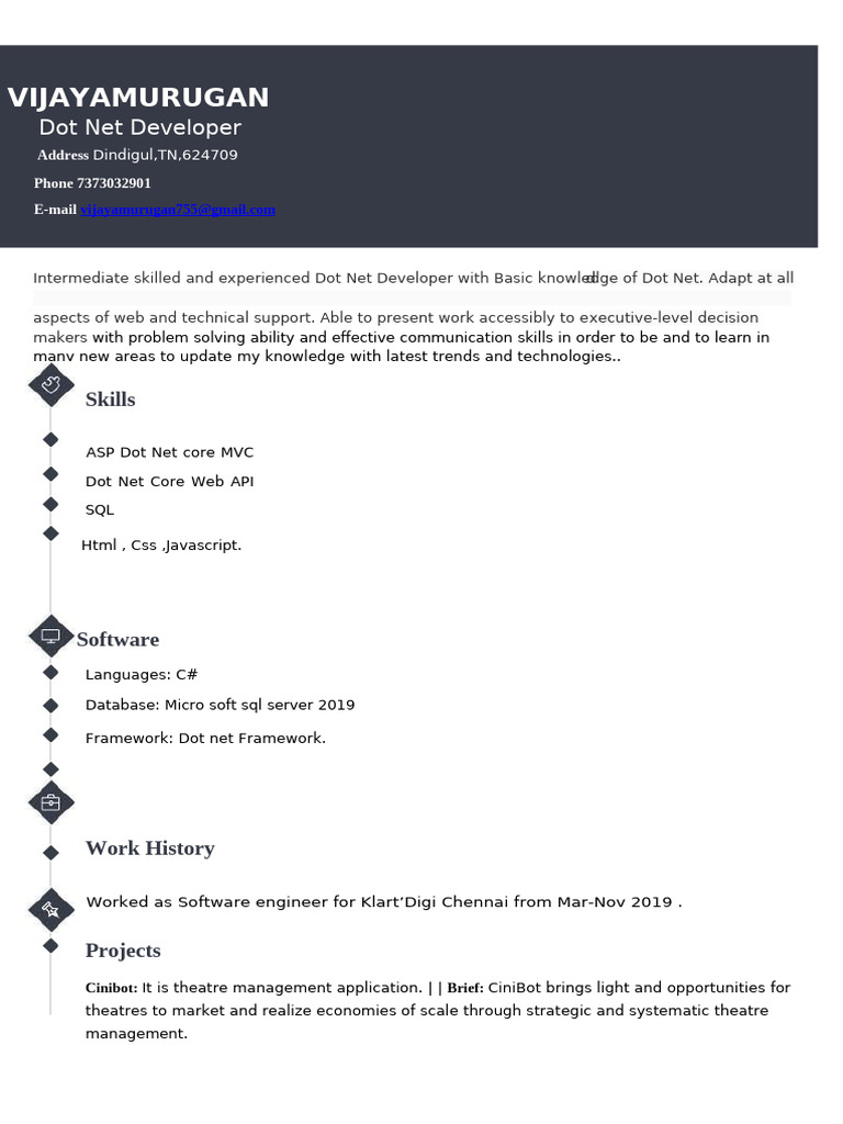 Vijaya Murg an Resume | PDF