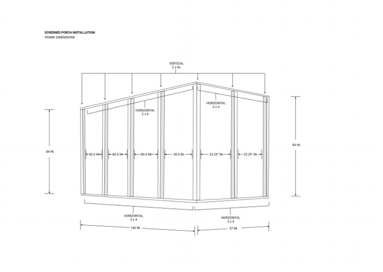 Patio Screen Plans | PDF