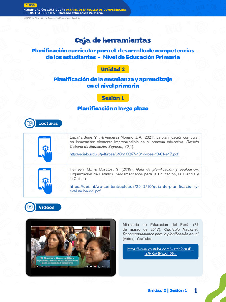 Pcdce - Prim - CH - U2s1 | PDF