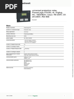 Schneider Electric - PowerLogic-P3-Protection-Relays - P3U30 | PDF ...