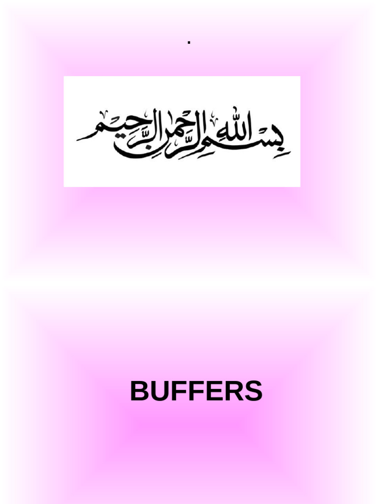 Understanding Buffer Systems in Blood | PDF | Buffer Solution | Acid