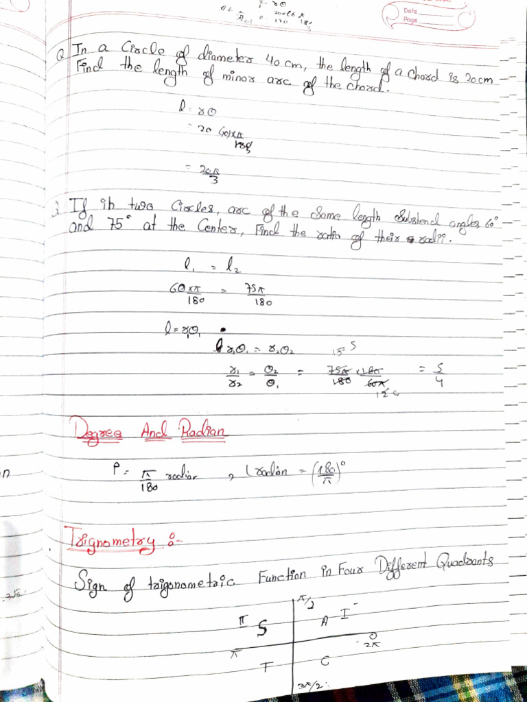 Circle Diameter Measurement Guide | PDF