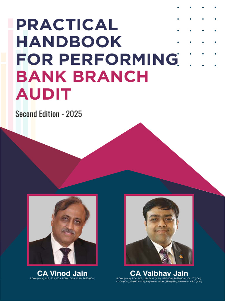 Practical Handbook For Performing Bank Branch Audit Second Edition 2025 ...