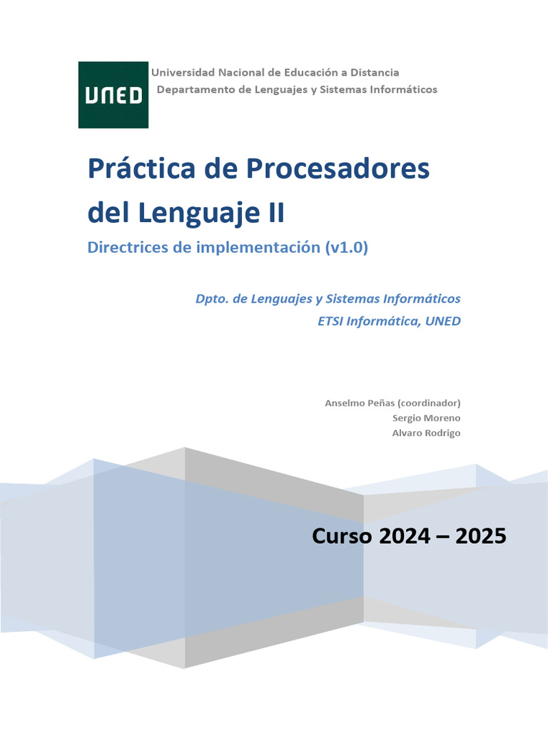Directrices para Compiladores en Java | PDF | Compilador | Ciencias de ...