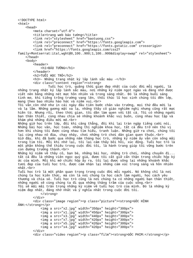 Trang Web Báo Tư NG | PDF