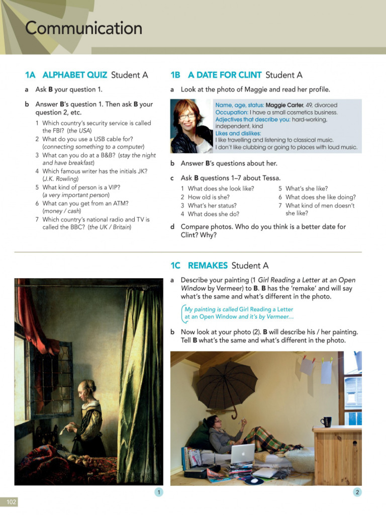 English File - Pre Intermediate - SB-103-165 | PDF