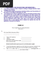 RTI Fee and Cost Rules 2005 | PDF | Computers | Technology & Engineering