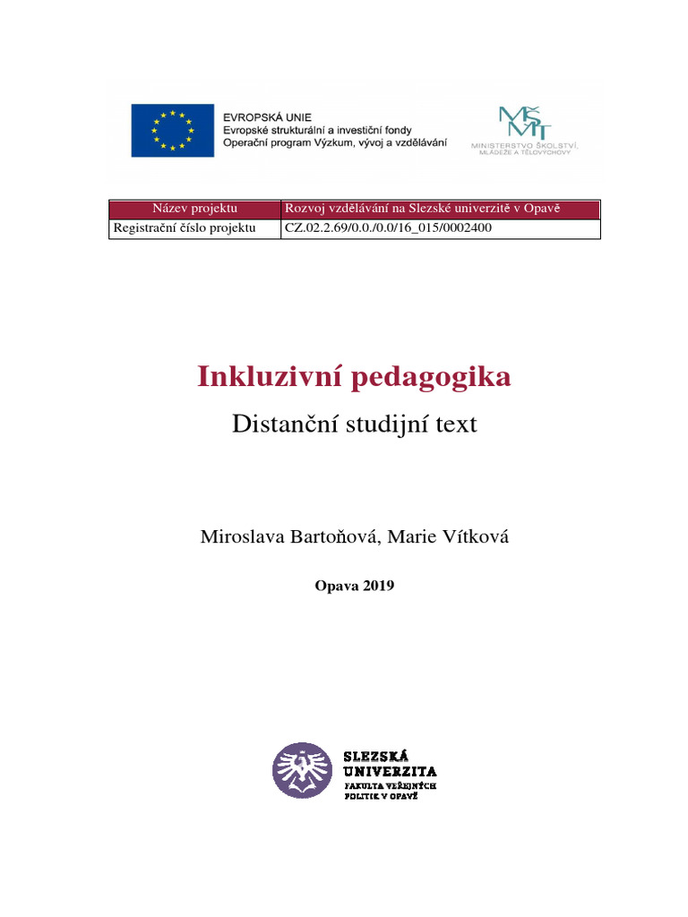 Inkluzivni Pedagogika | PDF
