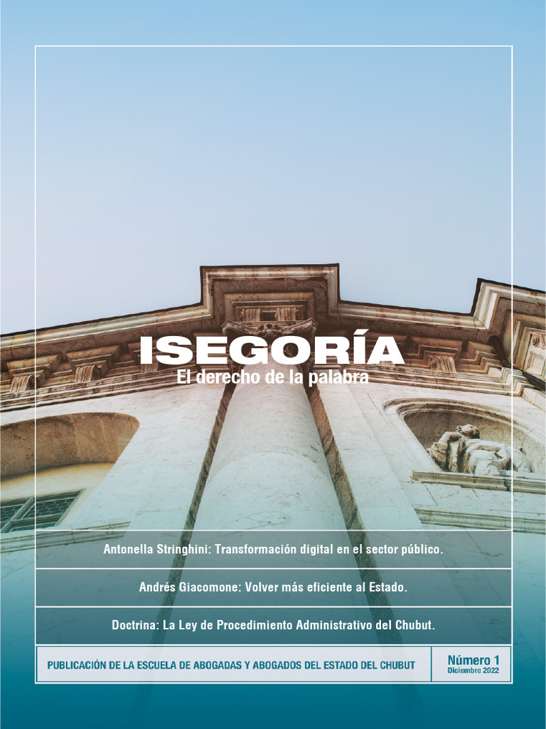 isegoria-01-1 | PDF | Abogado | Estado (política)