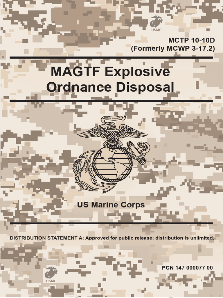 MAGTF Explosive Ordnance Disposal Guide | PDF | Bomb Disposal | United ...