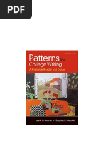 (Ebook PDF) Patterns For College Writing 14th Edition by Laurie ...