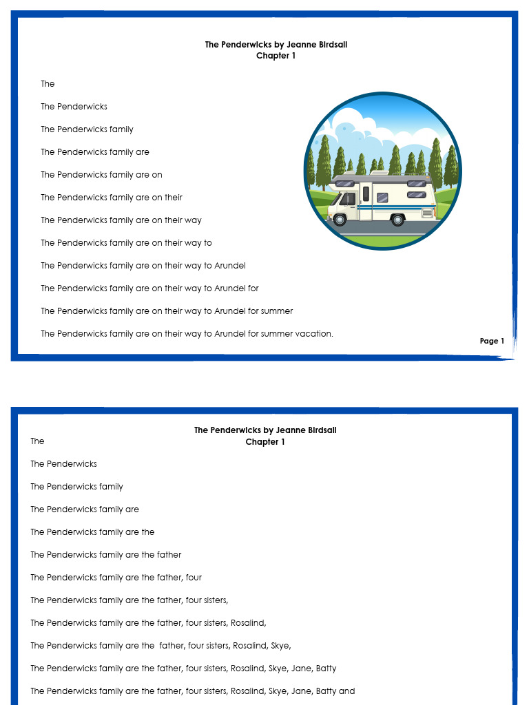 The Penderwicks | PDF