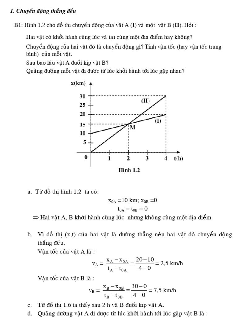Bai Tap Chuong 1 | PDF