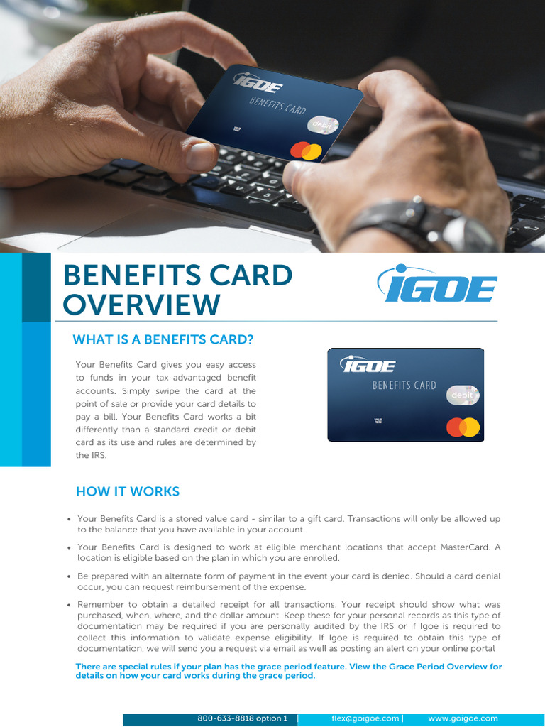 2025 Igoe Participants Benefit Card | PDF