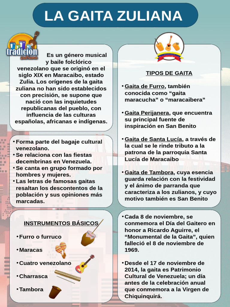 PRESENTACIÓN GAITA ZULIANA | PDF
