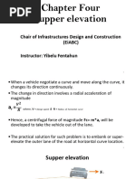 Superelevation Design Guide Overview | PDF | Slope | Transport ...