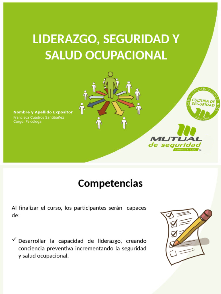 Fundamentos de Liderazgo Operacional en SST | PDF | Liderazgo | Seguridad y salud ocupacional